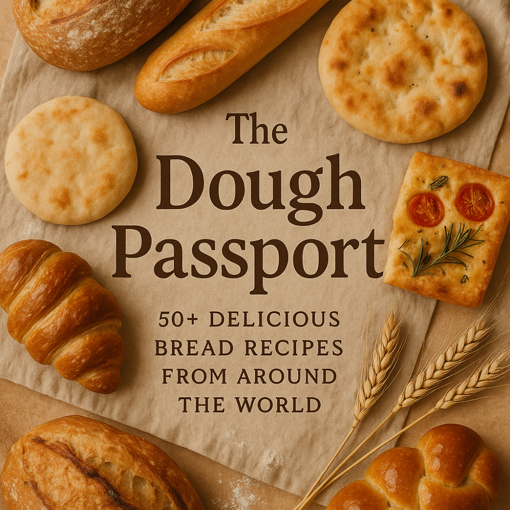 Dough Passport - 50 Bread Recipes From Around the World (E-Book) – Meltail